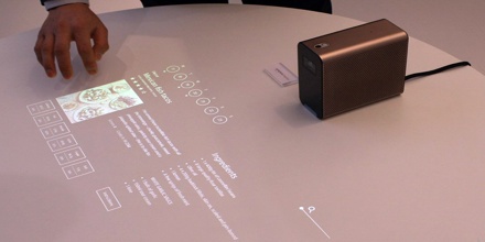 Sony’s Touchscreen Projector: That turns any Surface into a Touchscreen ...